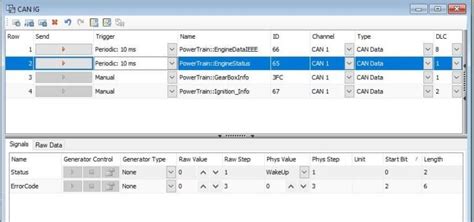 How To Send The Can Message In Canalyzer Or Canoe Piembsystech