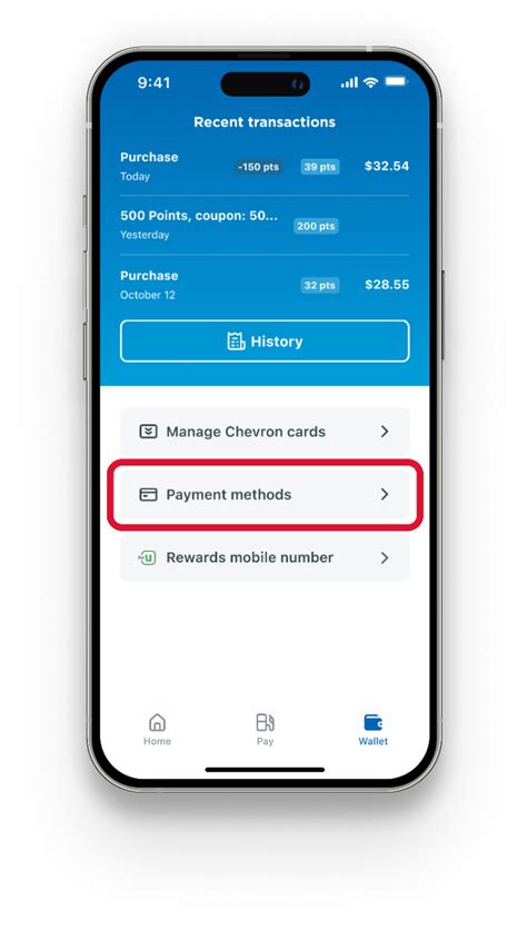 How To Set Up The Chevron Mobile App Chevron Texaco Rewards Chevron