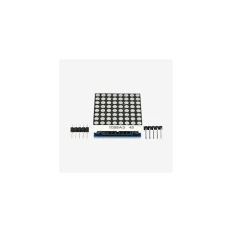 Embdessol 8x8 Dot Matrix Display Module With Driver Control Ic For Industrial Red At ₹ 85