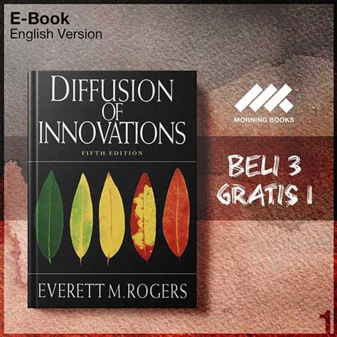 Diffusion Of Innovations Th Edition Everett M Rogers Morning Store