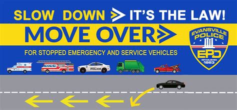 Evansville Police Department Move Over For Flashing Lights — Its The