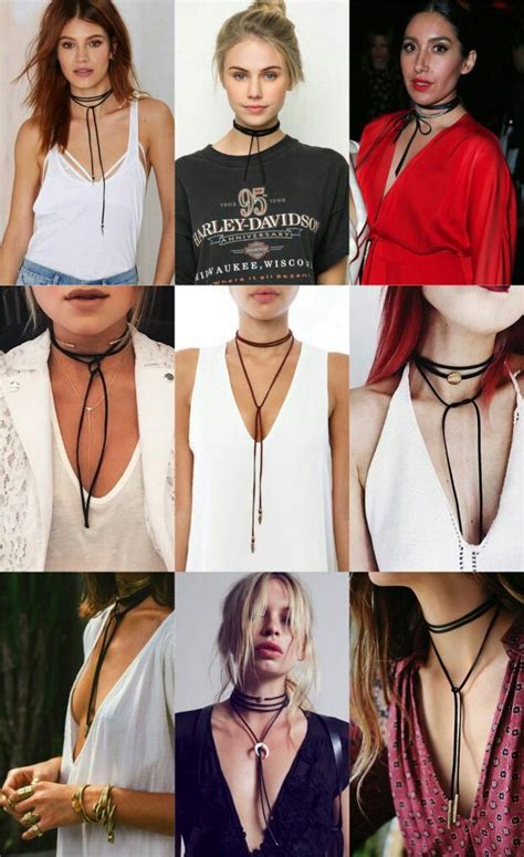 How To Wear A Choker At Mandy Armenta Blog