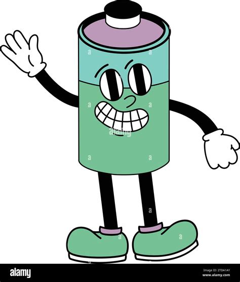 Battery Cartoon Character Vectorbattery Cartoon Illustrations And Vectorsfitness Equipment