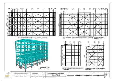 Sample Steel Framing Elevation