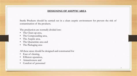 Aseptic Area And Microbial Control Pharmaceutical Microbiology