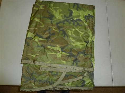 1968 Vietnam Usmc Camouflage Woobie Poncho Liner Erdl Marsoc Rare