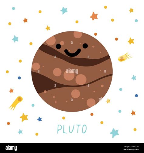 Cartoon Pluto Planet