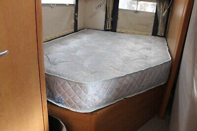 Sprung Caravan Campervan French Bed Mattress Swift Range Upto
