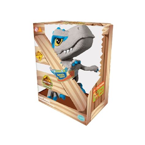 Jurassic World Dinossauro Blue Com Som Pupee Barão Distribuidor