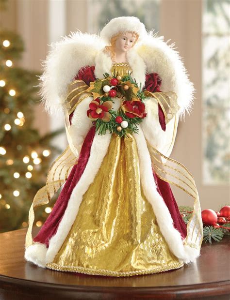 Christmas Tree Topper Glass Angel At Megan Cisneros Blog