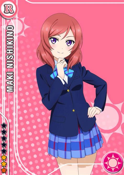 Love Live School Idol Festival Nishikino Maki Maki Nishikino