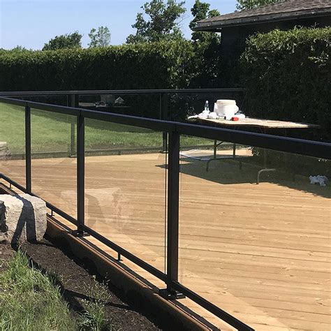 Peak Aluminum Railing 36 516 In H X 45 In W Aluminum Deck Railing