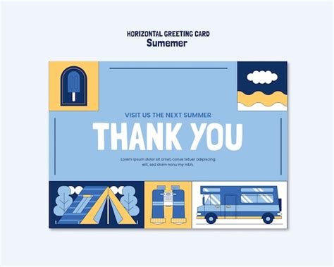 Free Psd Summer Template Design