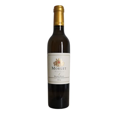 2013 Morlet Late Harvest Sémillon Billet Doux Alexander Valley Usa