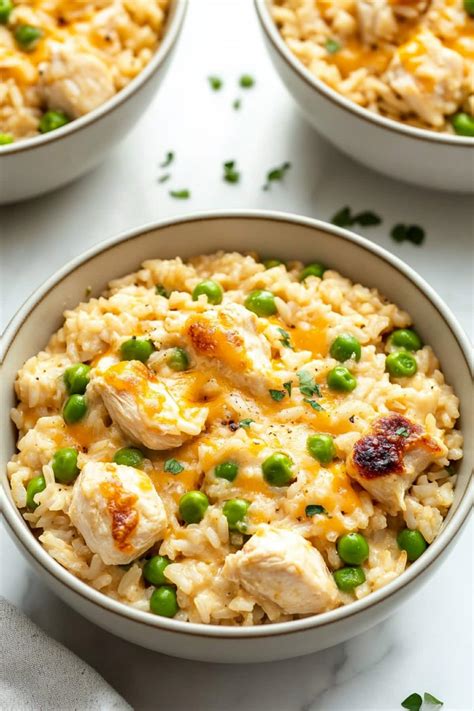 Creamy Chicken And Rice Insanely Good