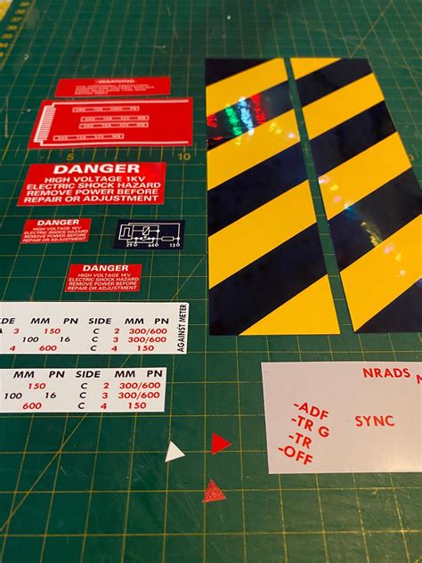 Trap Labels Decals Ghostbusters Haslab Hasbro Spirit Rubies Ghost Trap