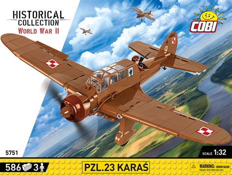 Cobi 5751 Pzl 23 Karas Brick Model Kit 586 Pieces