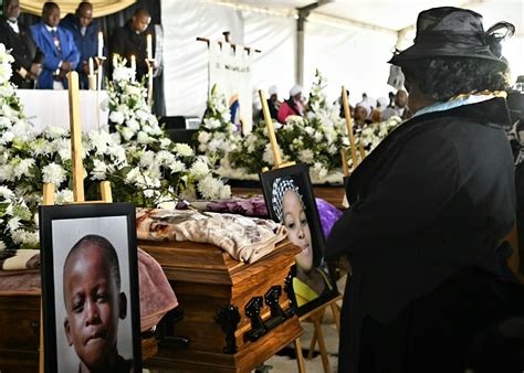 Kwazulu Natal Acting Premier Attends The Mass Funeral Of The Khambule