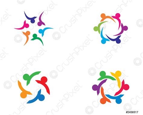Community Logo Vector Icon Stock Vector 2458517 Crushpixel