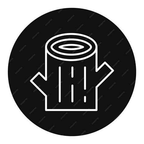 Premium Vector Tree Log Vector Illustration