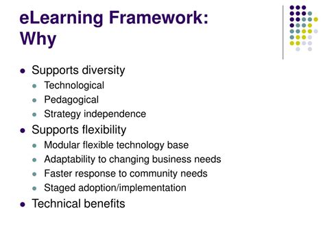 Ppt Elearning Frameworks What Why And Who Where And When Powerpoint