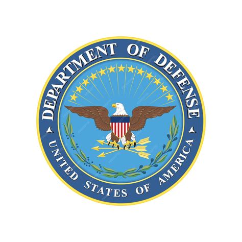 Premium Vector Vector Seal Of The Department Of Defence United States