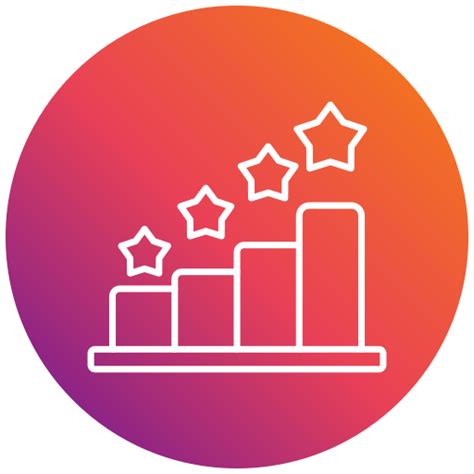 Ranking Generic Gradient Fill Icon Freepik