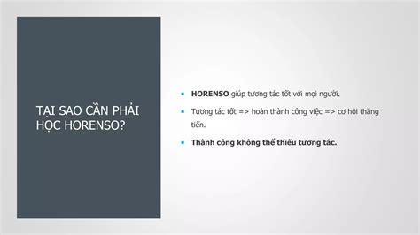 Training Horenso Slide Pptx