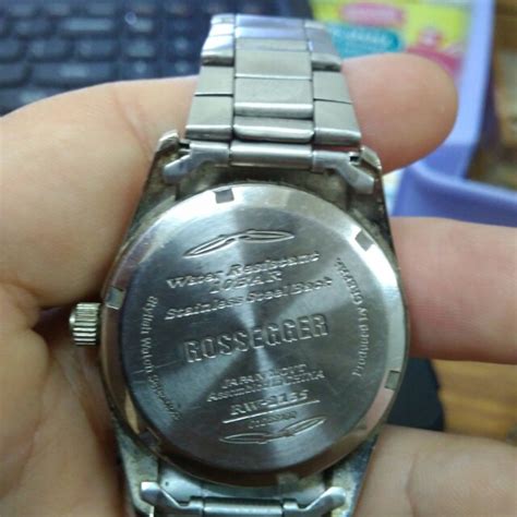 Original Rossegger Gent Watch Mens Fashion Watches And Accessories Watches On Carousell