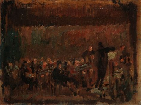 Cybulski Tadeusz 1878 1954 Im Theater Ölkart Sign Kunsthandel Proarte