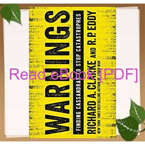 Artstation Read Ebook Pdf Warnings Finding Cassandras To Stop Catastrophes Ebook Pdf By
