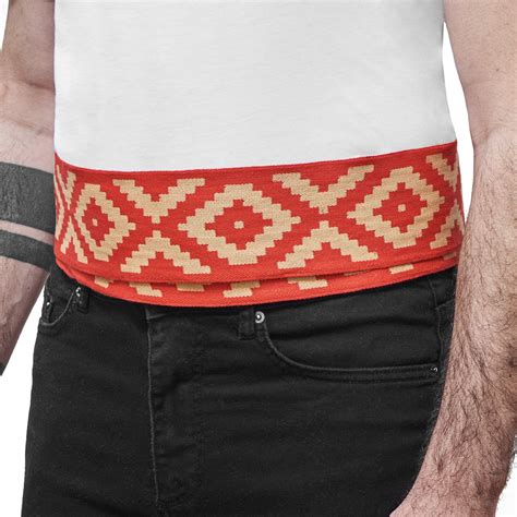 Gaucho Faja Embroidered Guarda Pampa Traditional Gaucho Belt Argentine