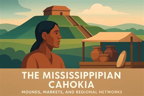Cahokia Mounds Mississippian City And Trade Networks
