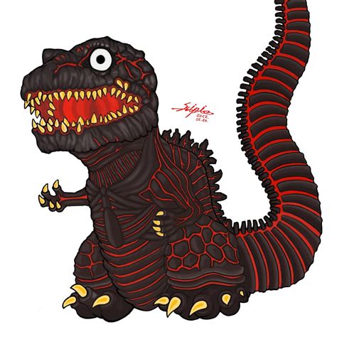 Cute Godzilla Fan Art