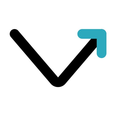 Right Up Direction Vector Svg Icon Svg Repo