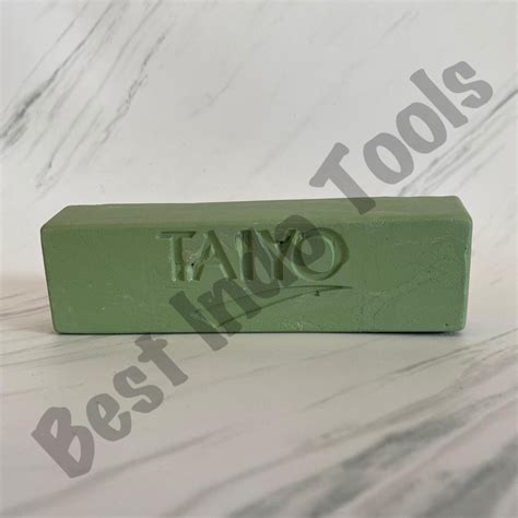Hijau Taiyo Green Metal Polis Polishing Wax Langsol Bar 500 Gram 05 Kg