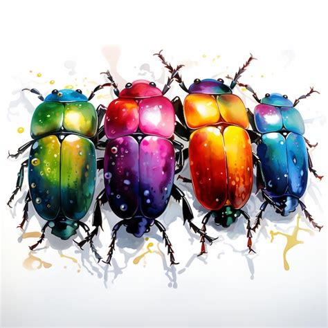 Pintura Insetos Imagens Download Grátis No Freepik