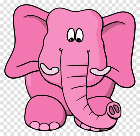 Pink Elephant Elephant Toy Clip Art Giant Panda Bear Wildlife