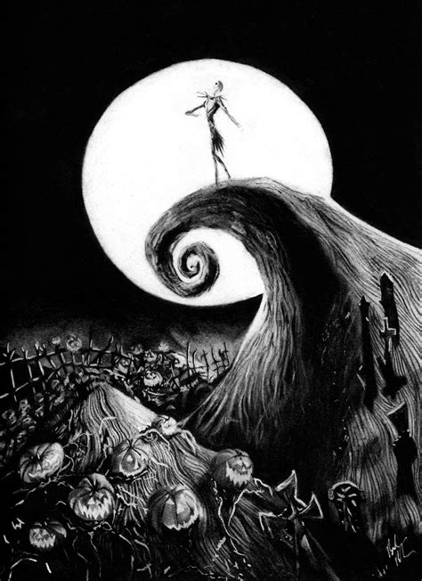 Tim Burton Jack Skellington Sketches