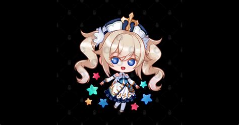 Barbara Chibi Mihoyo Sticker Teepublic