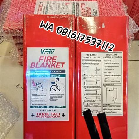 Jual Fire Blanket Vpro Fb818 18 X 18 Meter Original Jakarta Barat