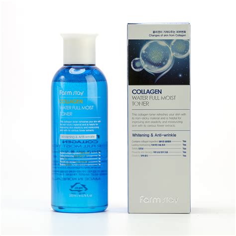 Тонер Farmstay Collagen water full moist | отзывы