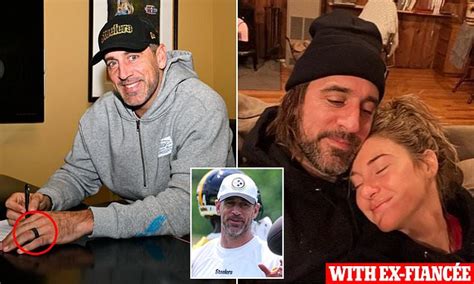 Aaron Rodgers Drops Shock Marriage Bombshell At First Official Steelers Training Daily Mail Online