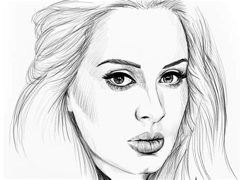 Adele Sketch At Explore Collection Of Adele Sketch