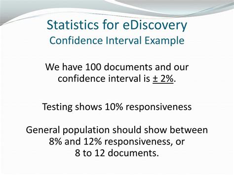 Ppt Statistical Validation And Data Analytics In E Discovery