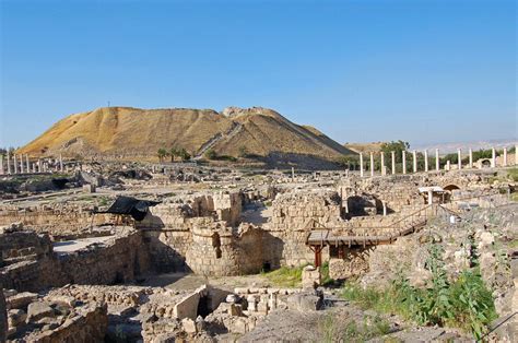Beth Shean History In A Park