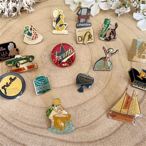 Vintage Enamel Pins Etsy