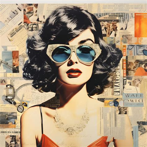 Premium Ai Image Magazine Cover Collage