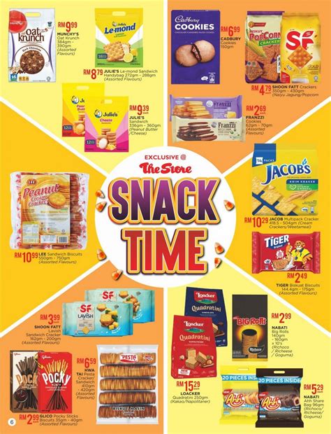 31 July20 August 2025 The Store Malaysia Snack Heaven Promotion