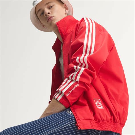 Adidas X Coca Cola Classic Sport Firebird Track Jacket Red Free